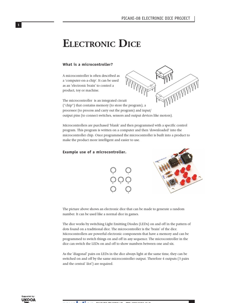 Lectronic ICE: Revolution | PDF | Microcontroller | Light Emitting Diode