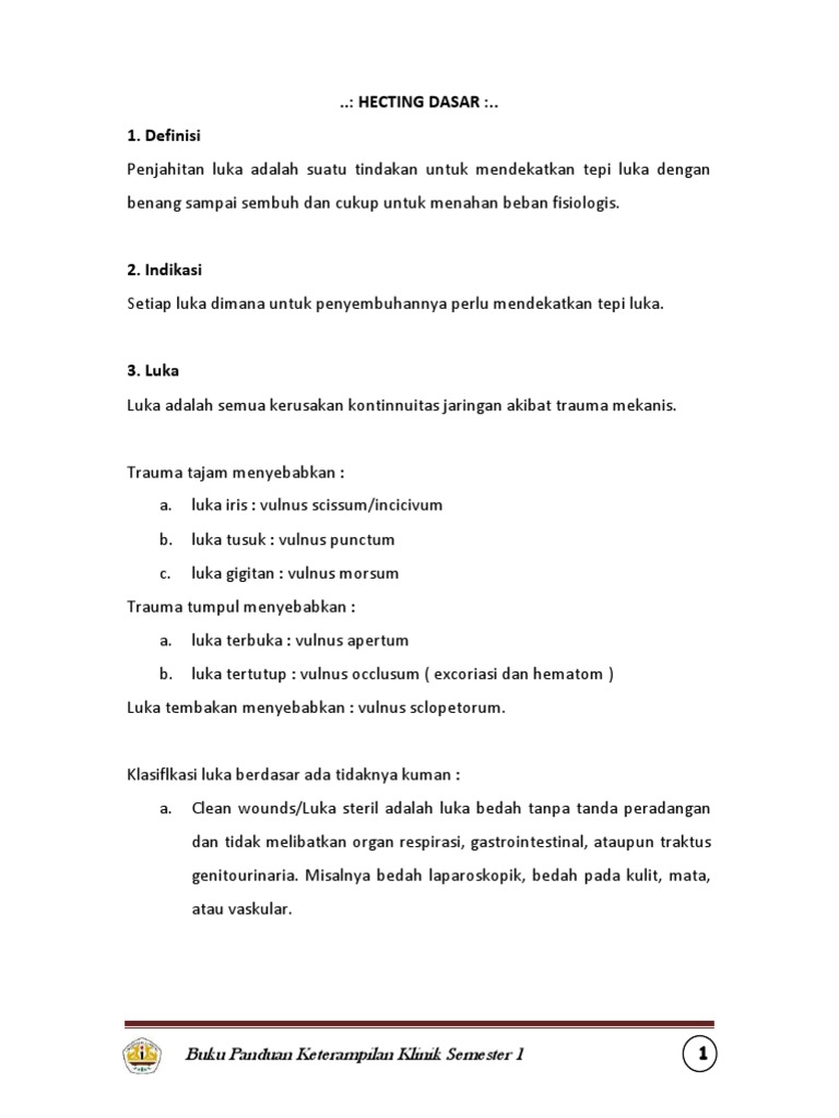 Hecting Dasar | PDF | Sains & Matematika