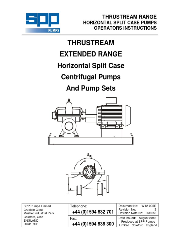 O&M SSP Pumps 01 | PDF | Pump | Valve