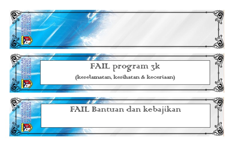 Tulang Fail Main | PDF