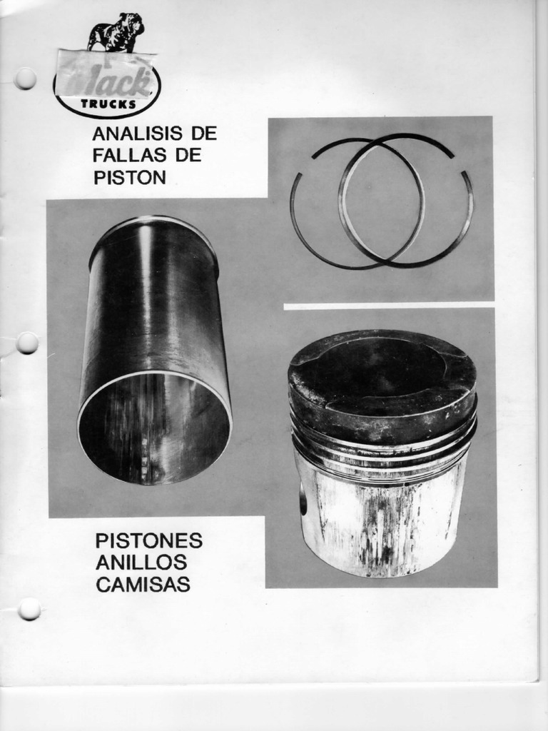 Analisis de Fallas de Piston PDF | PDF | Pistón | Aluminio