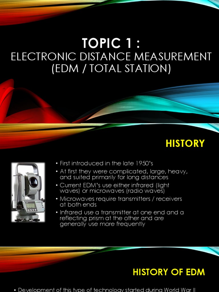 Overview of Electronic Distance Measurement | PDF | Radar | Microwave