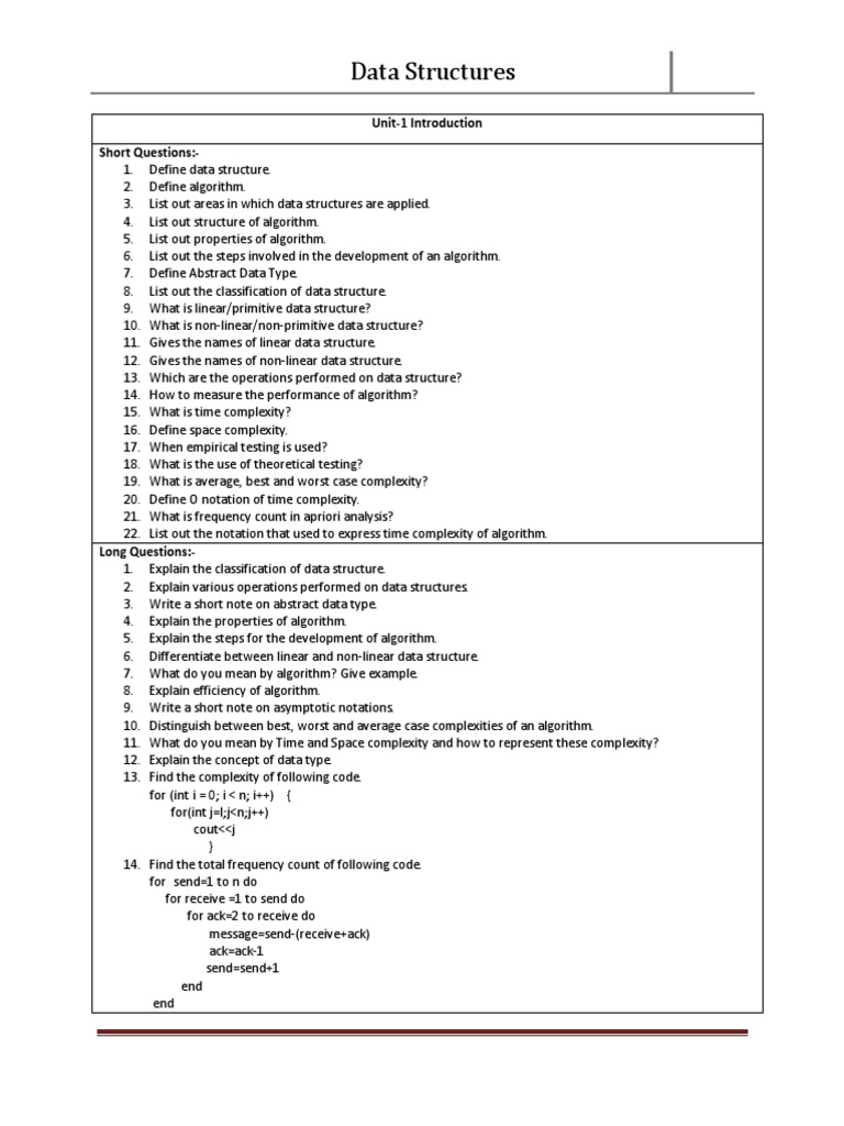 Q and A On Data Structures | Download Free PDF | Array Data Structure | Matrix (Mathematics)
