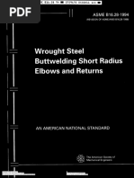 Asme B16.9-2018 | PDF