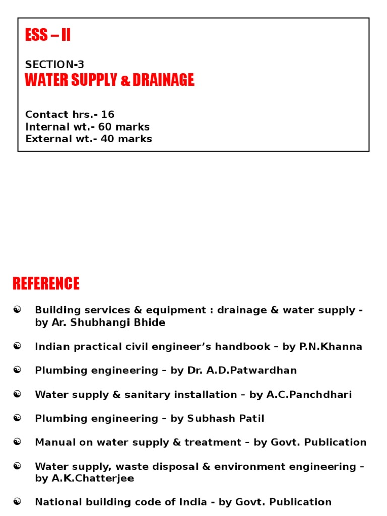 Ess II - Water I | PDF | Magnesium | Water Supply