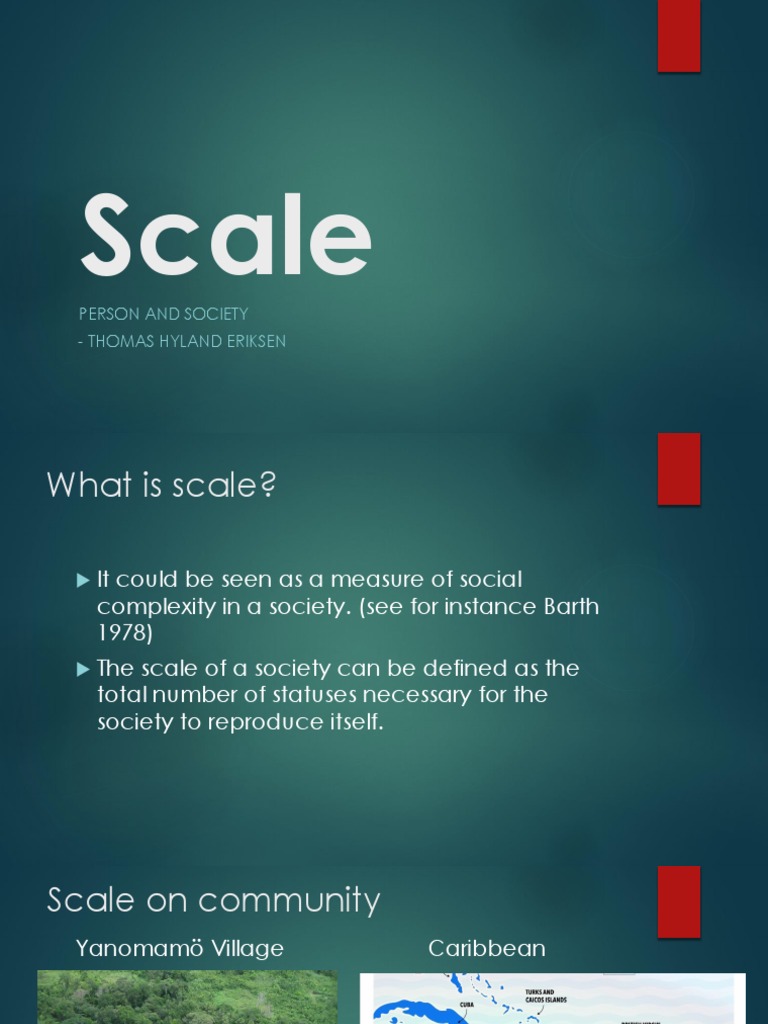 Scale: Person and Society - Thomas Hyland Eriksen | PDF | Caribbean ...