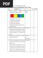 Tes Perkembangan Anak Denver | PDF