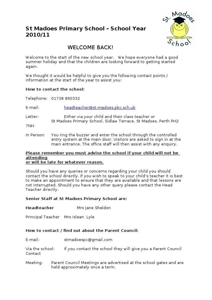 St Madoes Primary School Year Info 2010/11 | PDF | Easter