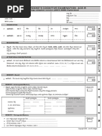 Addenbrooke's Cognitive Examination (ACE-R) | PDF | Sensitivity And ...