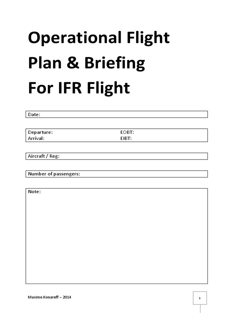 IFR Flight Briefing | Instrument Flight Rules | Takeoff