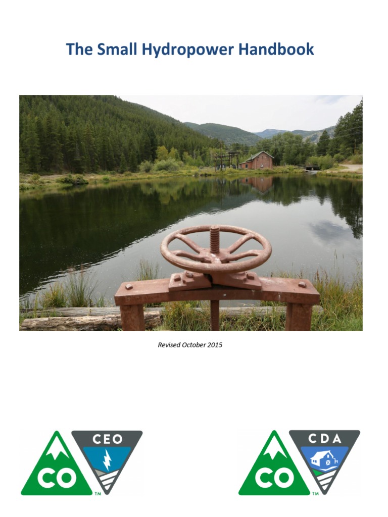 CO Small Hydro Handbook - 0 | PDF | Water Right | Hydroelectricity