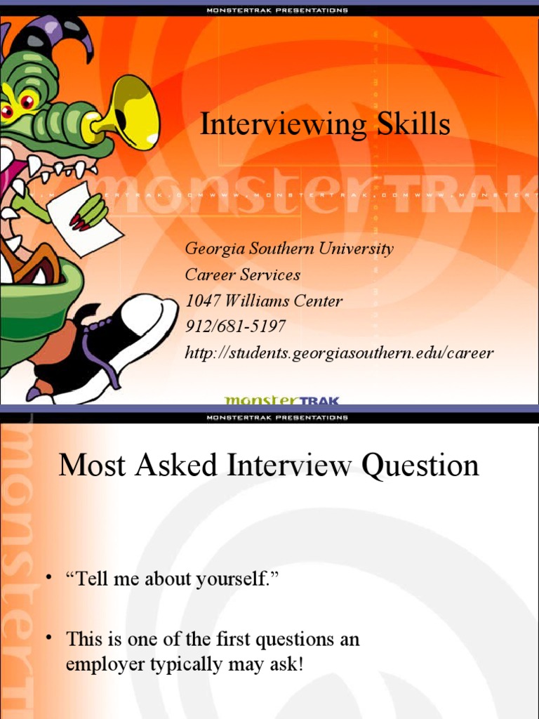 Interviewing Skills | PDF | Résumé | Nonverbal Communication