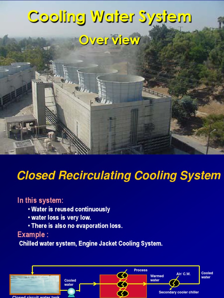 Cooling Water Systems Guide | PDF | Corrosion | Anode