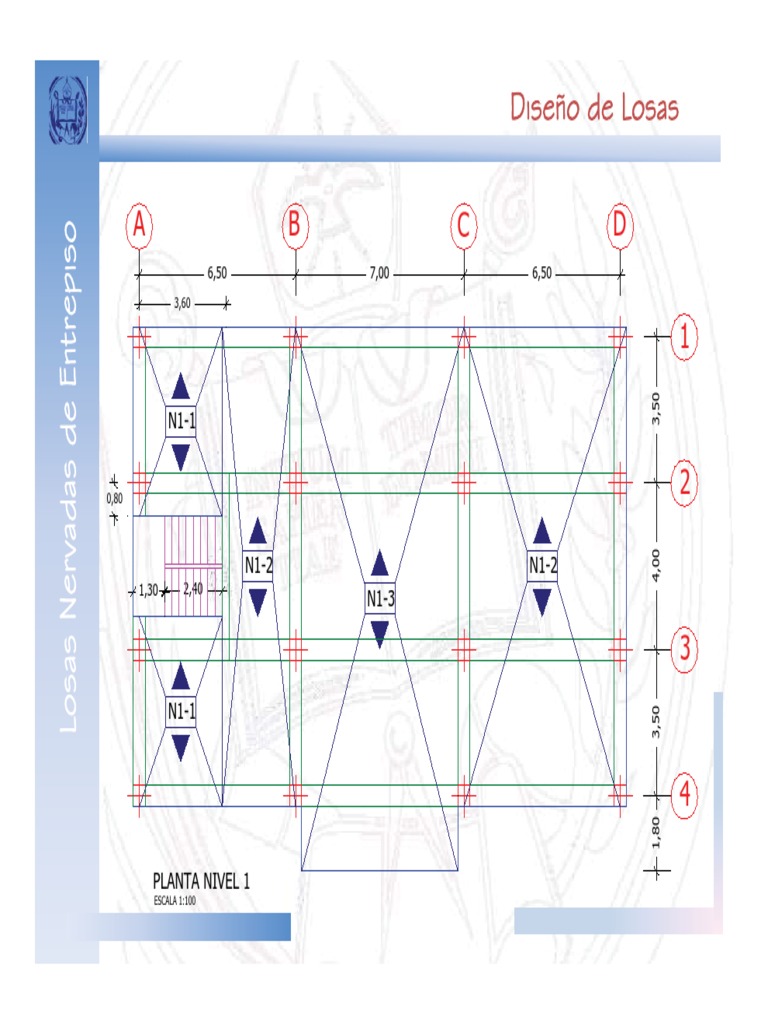 Plano Losa de Entrepiso | PDF