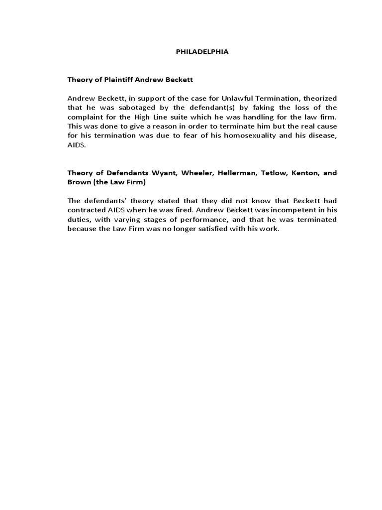 Theory of The Case | PDF | Virtue | Justice