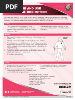 RT Safe Distance Calculation | PDF | Theory Of Medicine | Biophysics