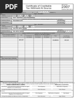 BIR Form No.1601-EQ Sample | PDF | Value Added Tax | Taxes