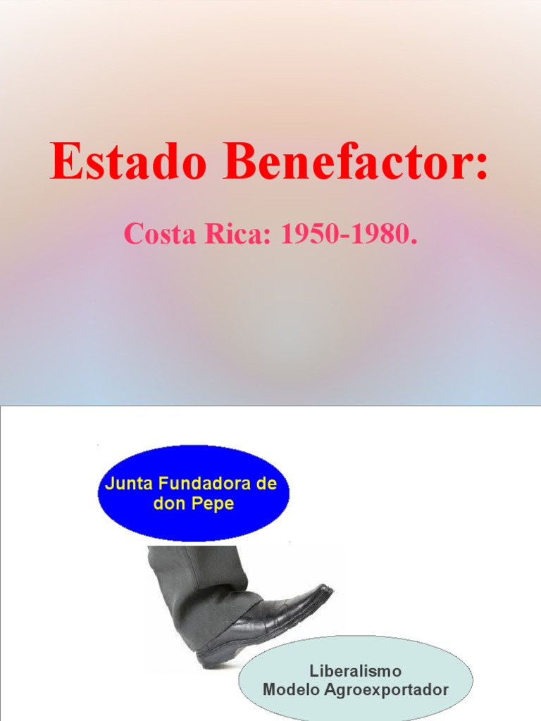 Estado Benefactor en Costa Rica (1950-1980) | PDF | Costa Rica | Economias
