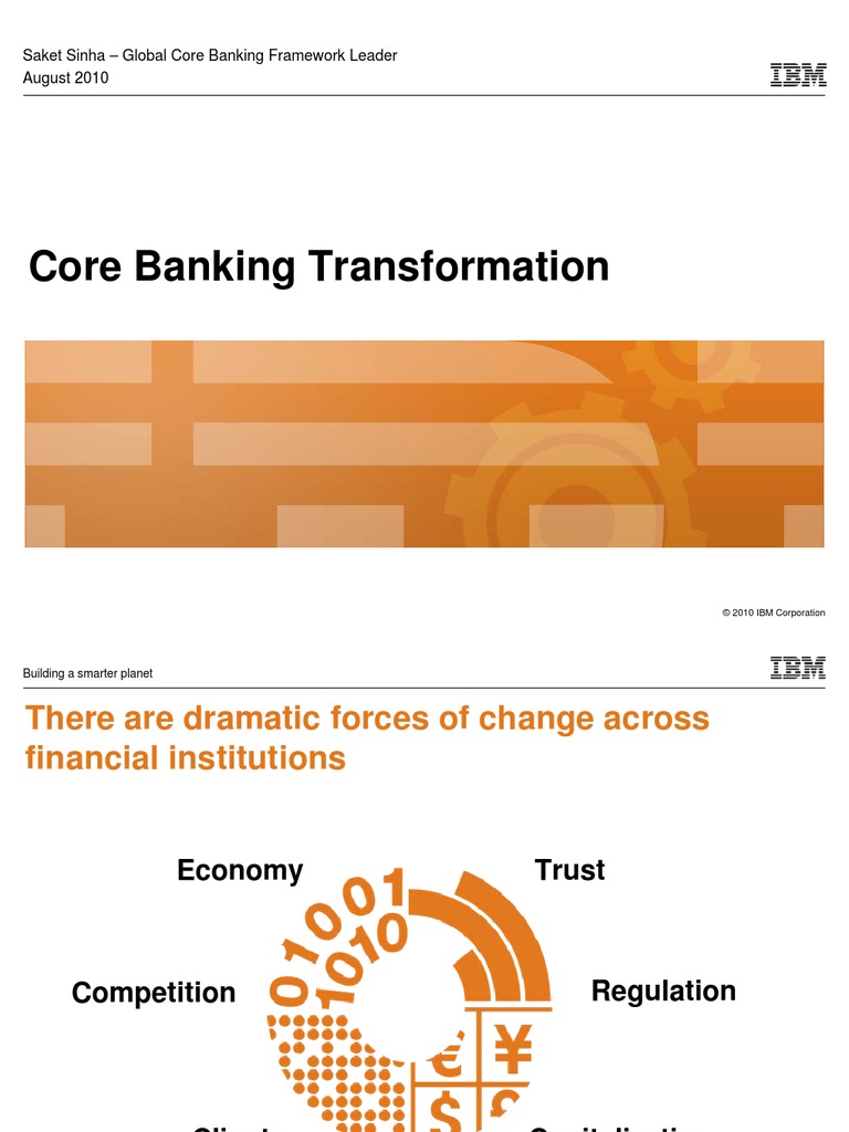 Core Banking Transformation: Solutions To Standardize Processes and Cut ...