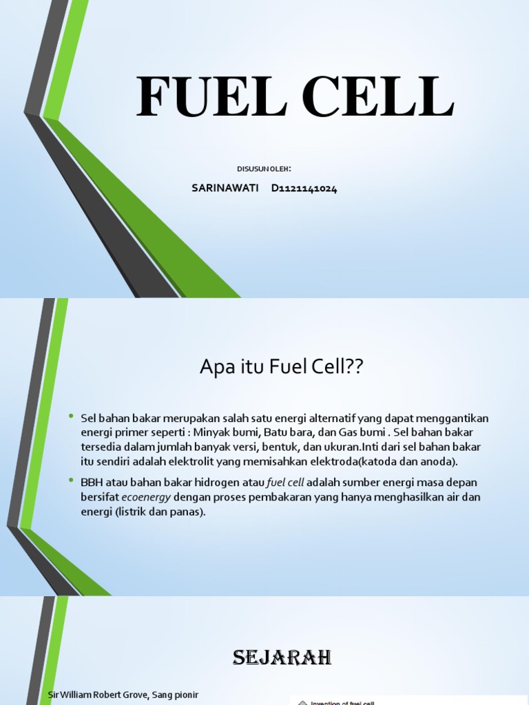 Fuel Cell | PDF | Griya & Taman | Sains & Matematika