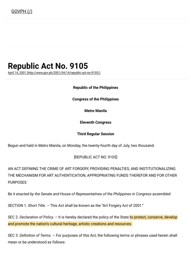 Art Forgery Act | PDF | Forgery | Virtue