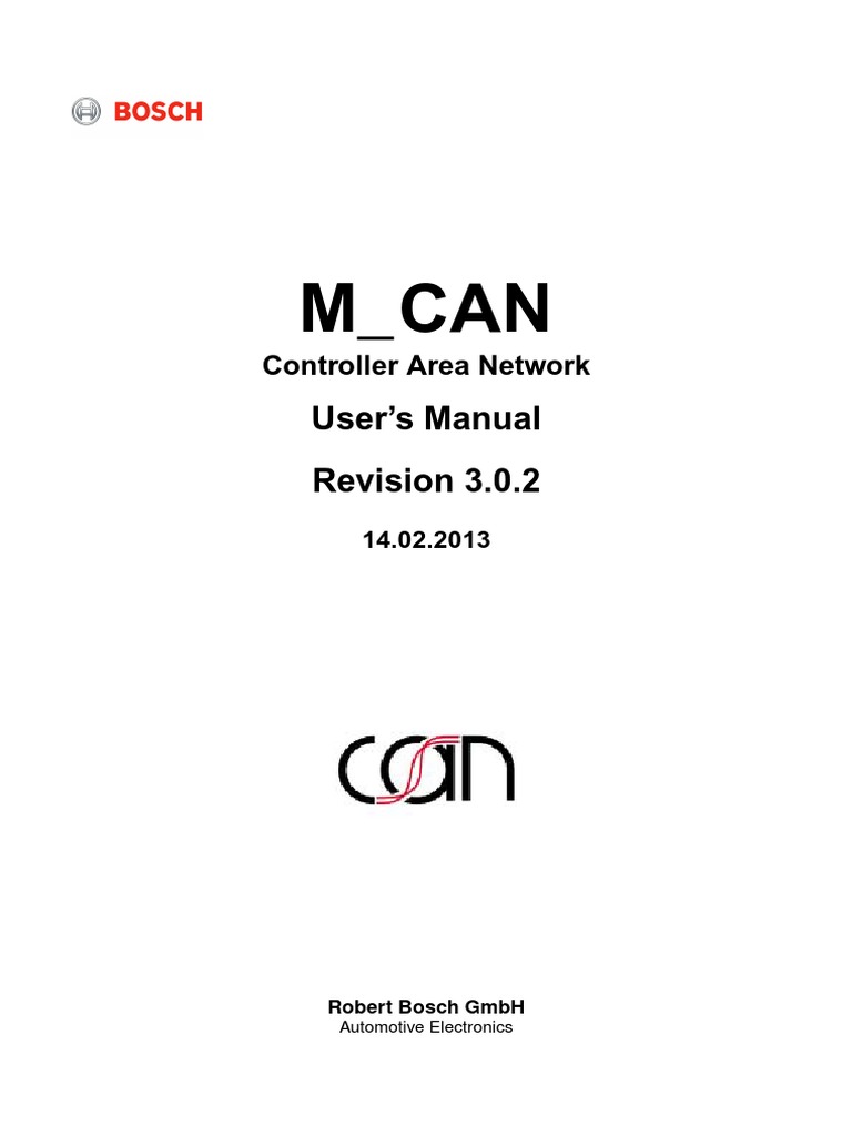 Mcan Users Manual v302 | PDF | Indemnity | Computer Architecture