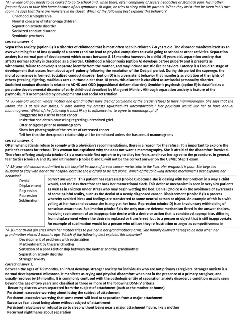 Wiki Test | PDF | Psychotherapy | Panic Attack