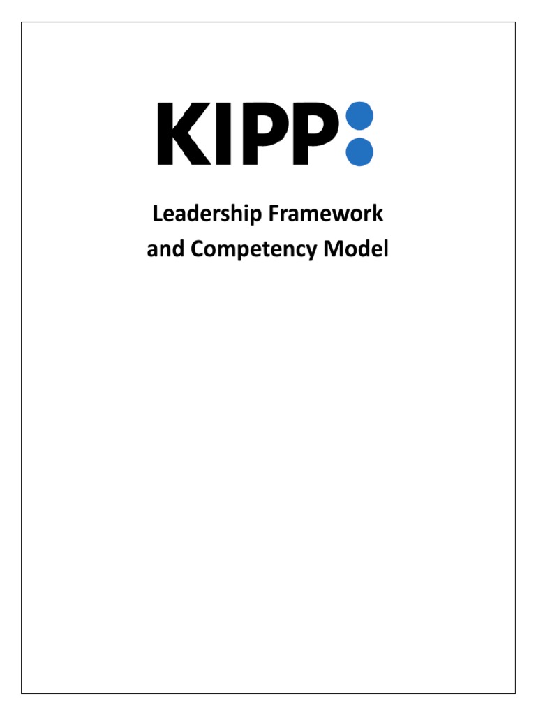 KIPP Leadership Competency Model | PDF | Competence (Human Resources ...