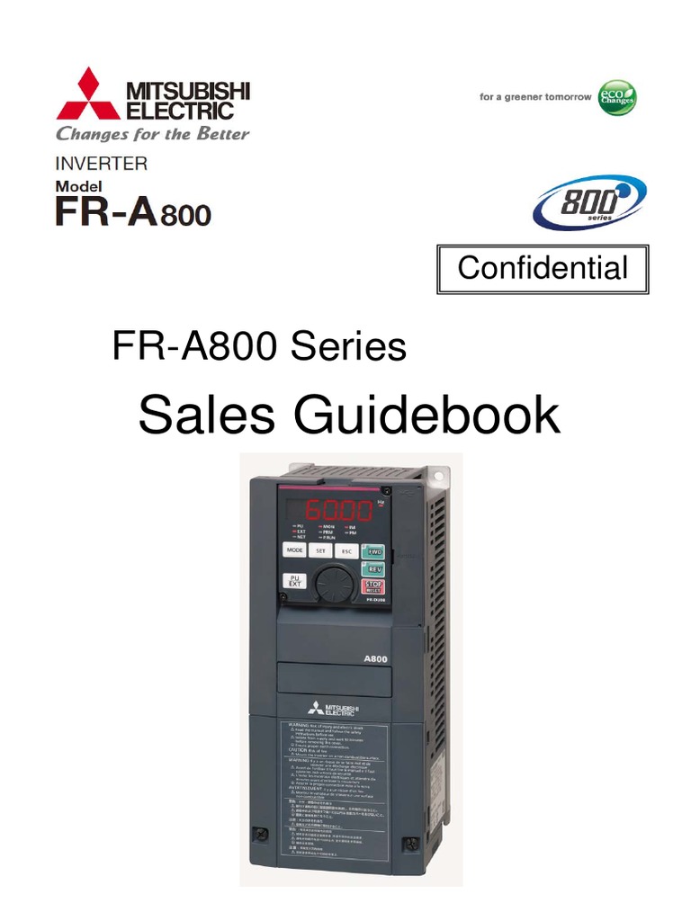 Introducing the New FR-A800 Series Inverter: Unparalleled Performance ...