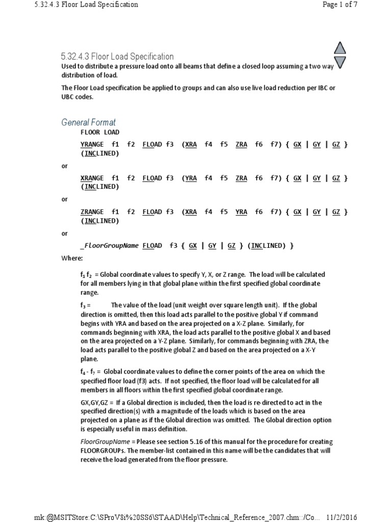 Floor Load PDF | PDF | Cartesian Coordinate System | Teaching Mathematics