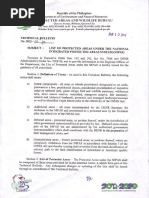 DENR DAO 2007-17 - SAPA Rules | PDF | Protected Area | Sustainability