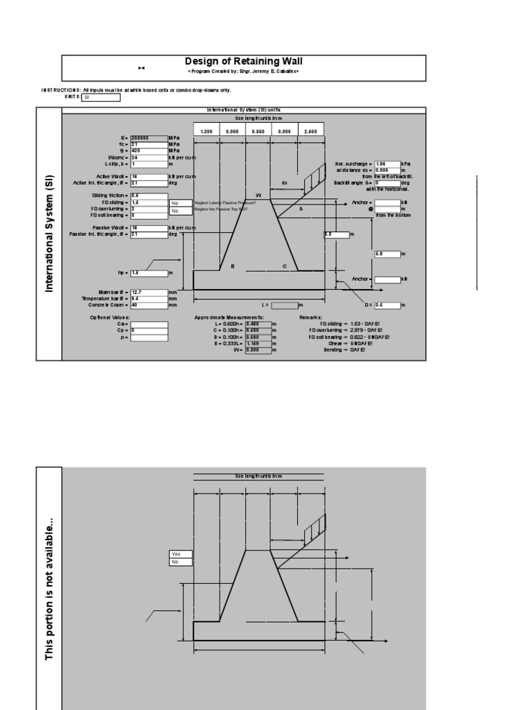 Retaining Wall | PDF