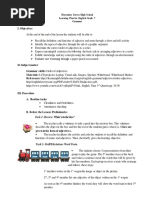 Detailed Lesson Plan Order of Adjectives Final Demo | PDF | Adjective ...