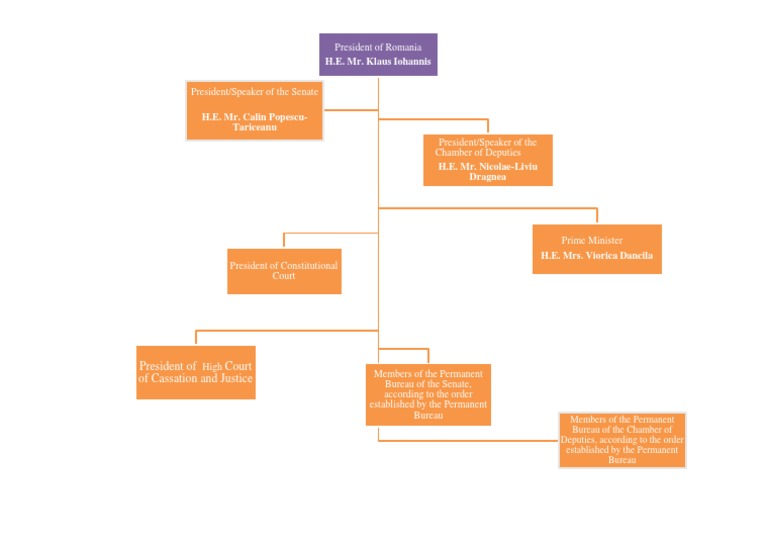 Romania's Government Leadership Overview | PDF