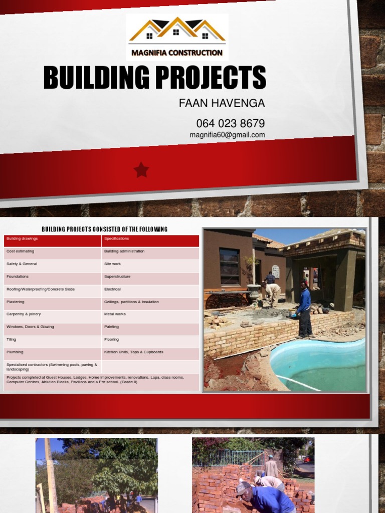 Project Construction Presentation English Version | PDF