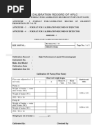 HPLC Calibration Format | PDF | Parts Per Notation | High Performance ...