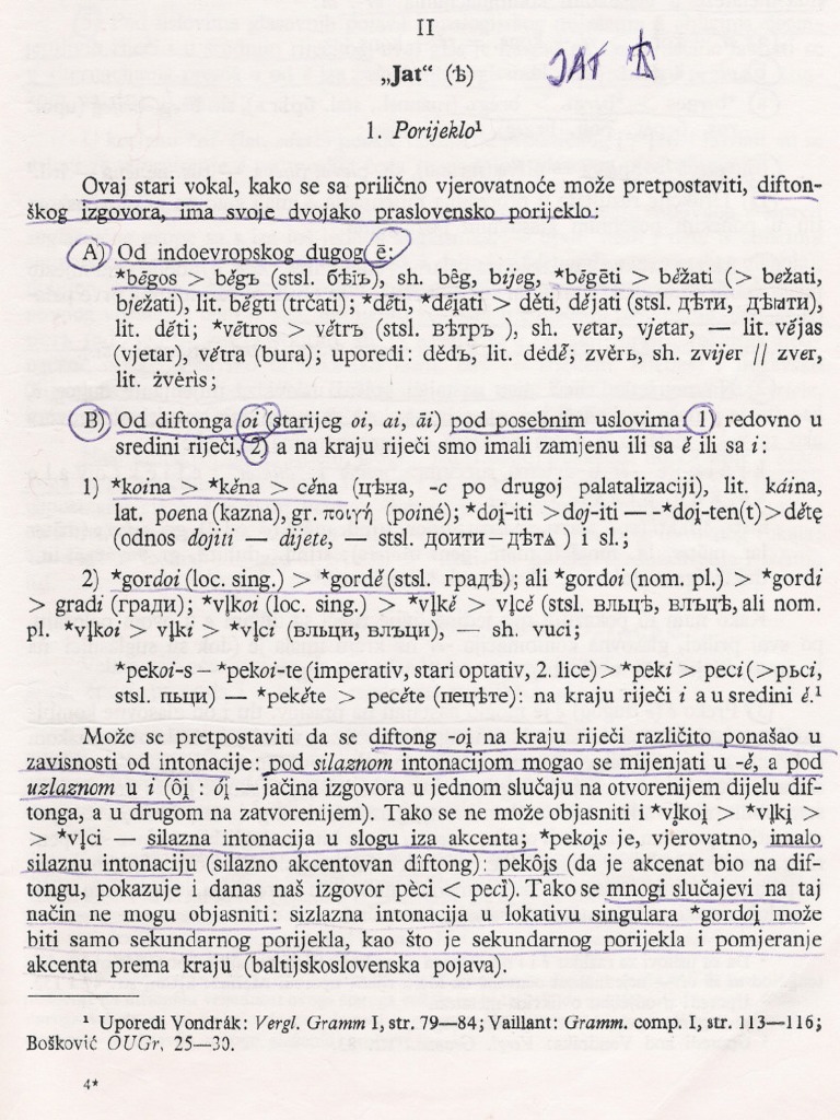 Jovan Vukovic Istorija SH Jezika Jat | PDF