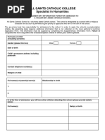 Ecclesiastical Endorsement Form | PDF