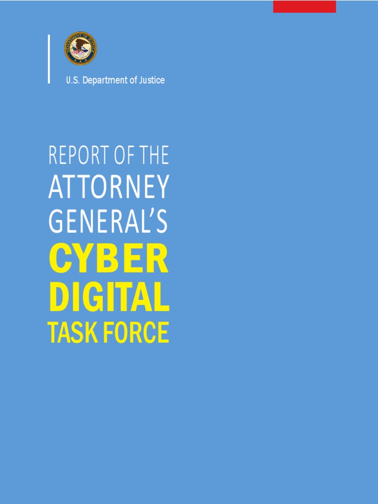 Cyber-Digital Task Force Report | PDF | Federal Bureau Of Investigation ...