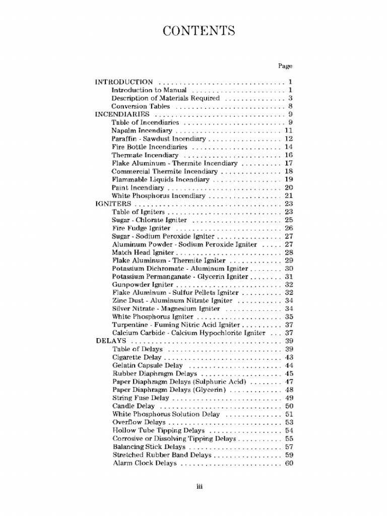 CIA Field Expedient Incendiaries PDF | PDF