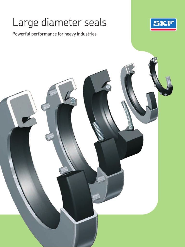 SKF - Large Diameter Seals - 6404 Eng PDF | PDF | Fluorine | Bearing ...