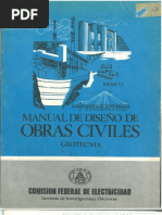 Manual de Diseño de Obras Civiles. Geotecnia, (CFE B3.2) PDF | PDF