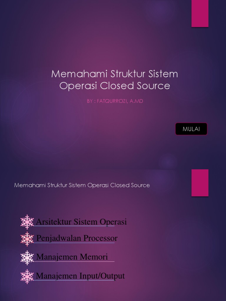 MEmahami Struktur Sistem Operasi Closed Source | PDF | Bisnis | Komputer
