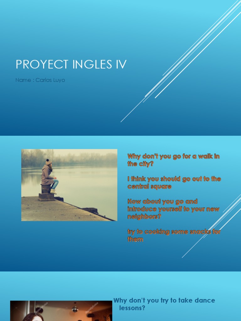 Proyect Ingles Iv: Name: Carlos Luyo | PDF