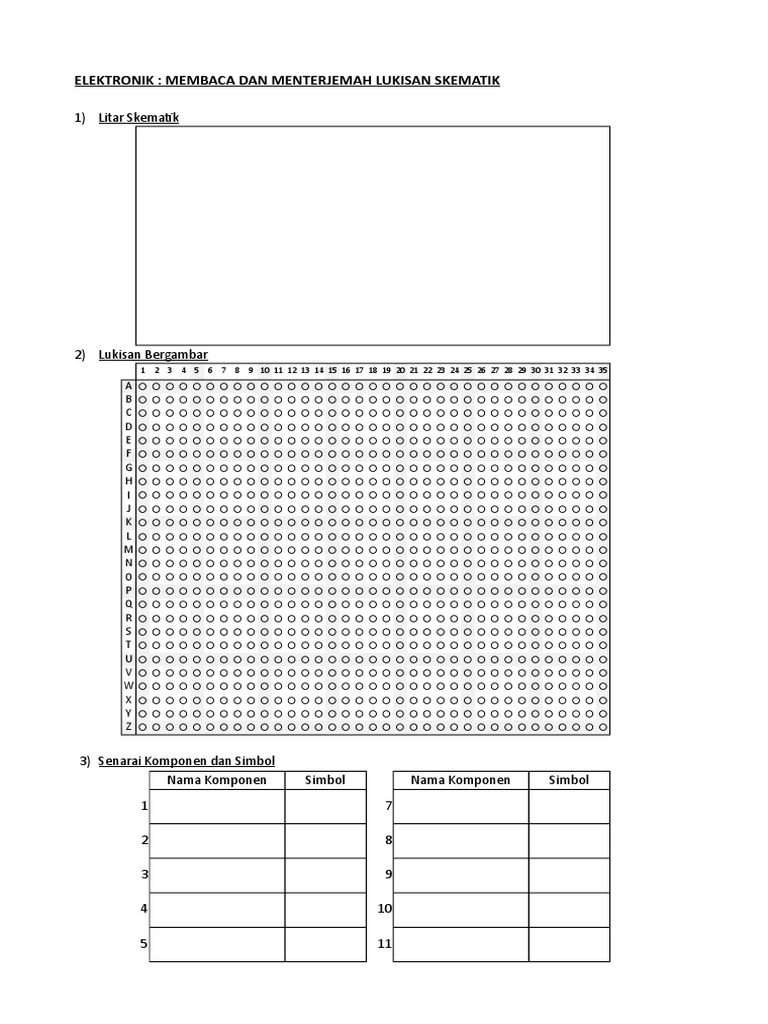 Membaca Lukisan Skematik Elektronik | PDF | Home & Garden