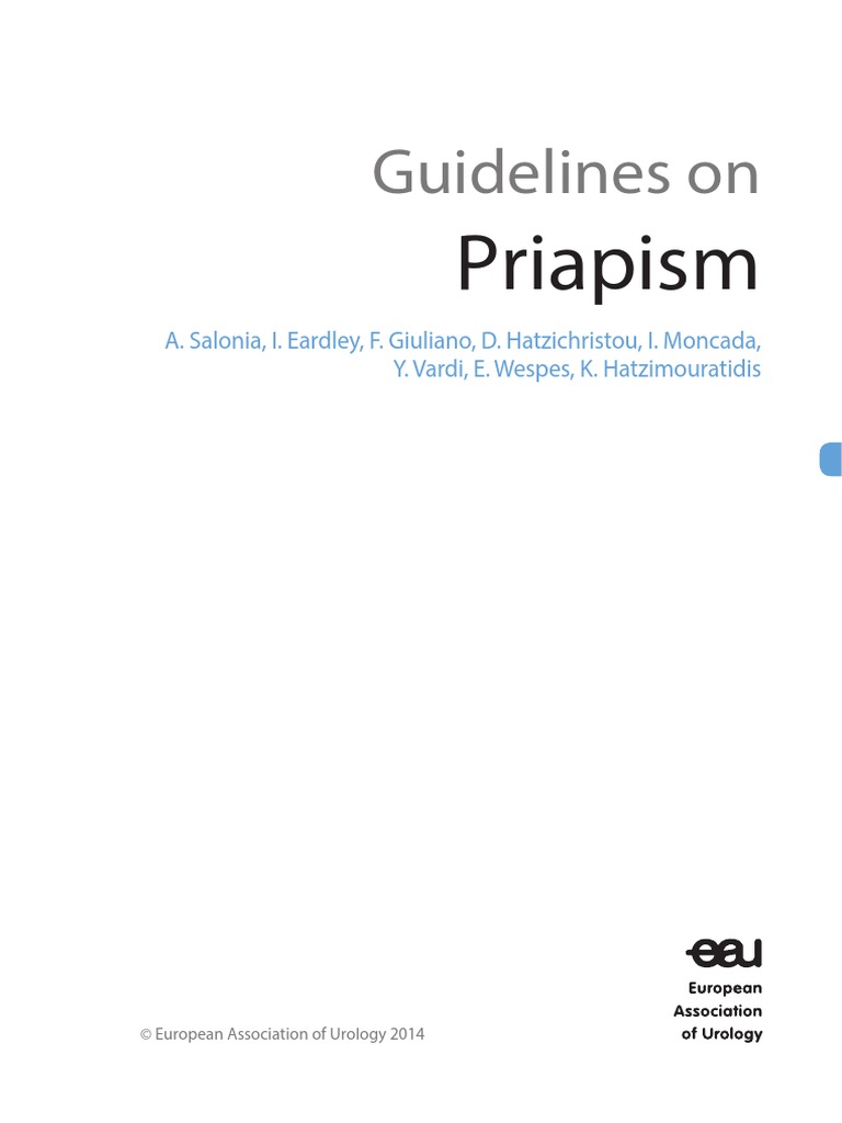 Guidelines On: Priapism | PDF | Clinical Medicine | Medicine