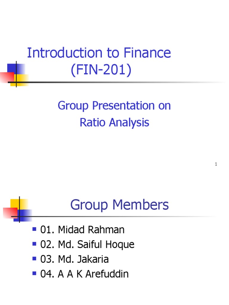 Introduction To Finance | PDF | Net Income | Equity (Finance)