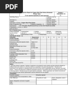 Material Inspection Report (Steel) Form | PDF | Engineering