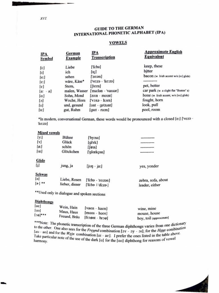 German Ipa - Castel | PDF | Vowel | Singing