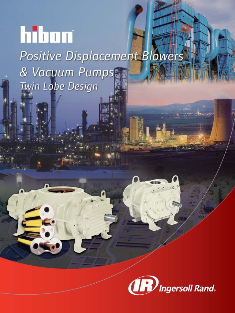 Hibon PD Blower | PDF | Bearing (Mechanical) | Pump